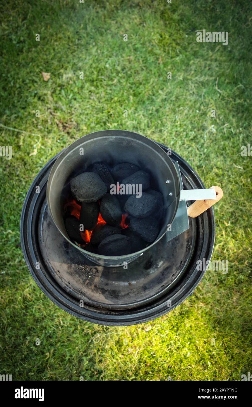 Barbecue chimney hi-res stock photography and images - Alamy