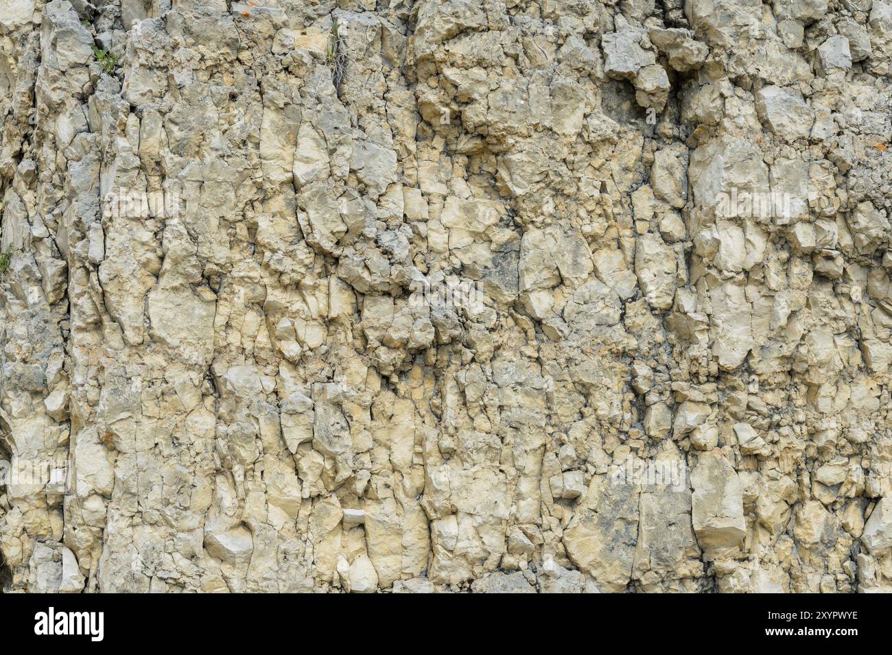 Textured stone background Rubble ballast in natural form in the rock ...