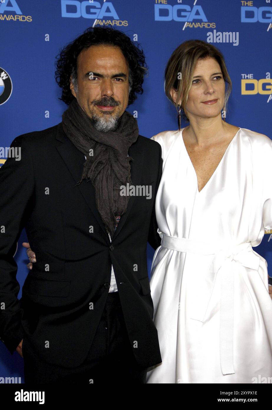 Alejandro G. Inarritu and Maria Eladia Hagerman at the 67th Annual ...
