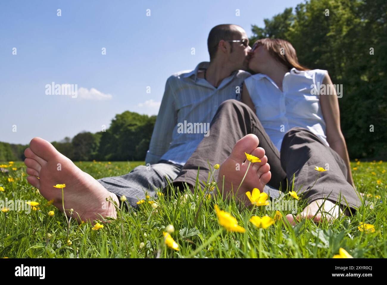 Couple feet office hi-res stock photography and images - Alamy