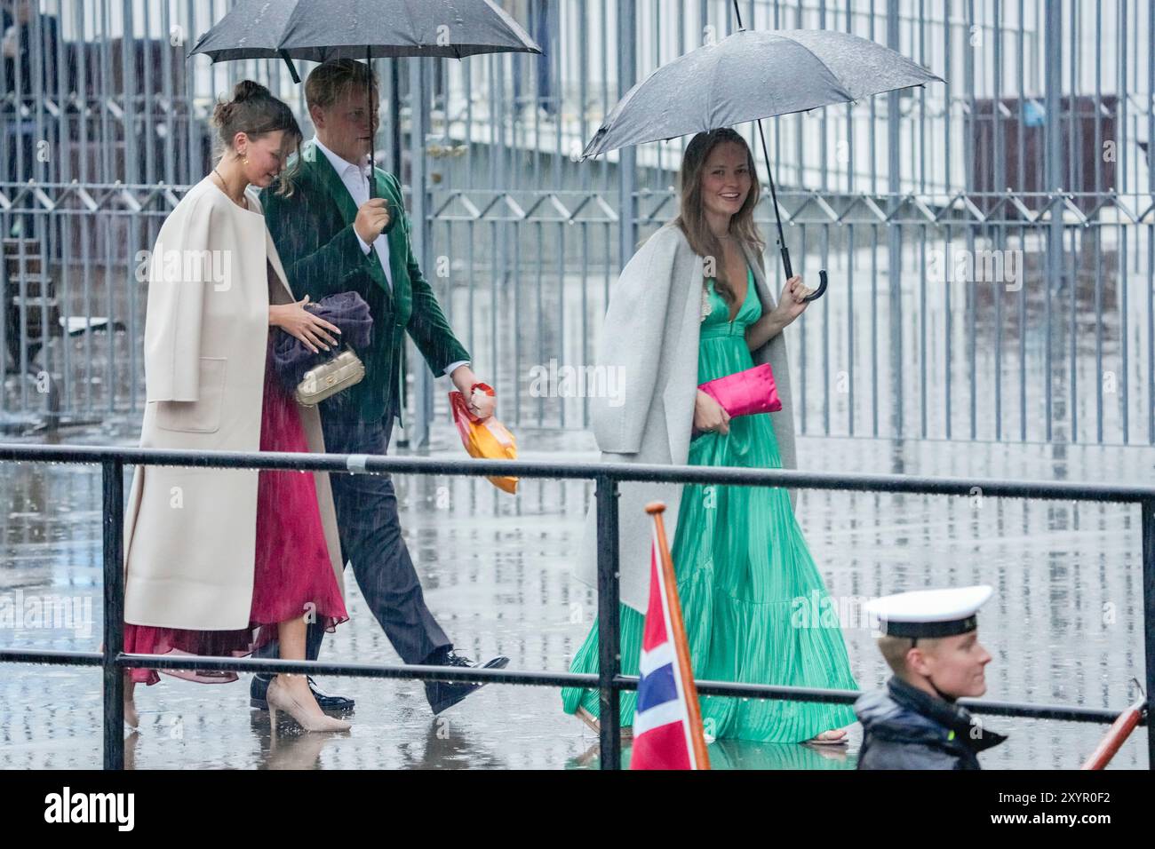 Geiranger 20240830. Princess Ingrid Alexandra, Prince Sverre Magnus and ...