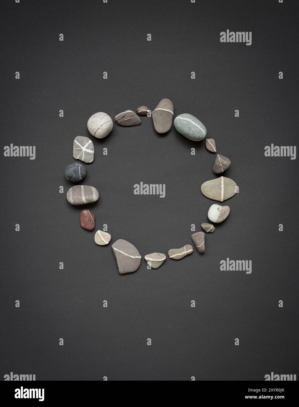 Circle of stones Stock Photo - Alamy