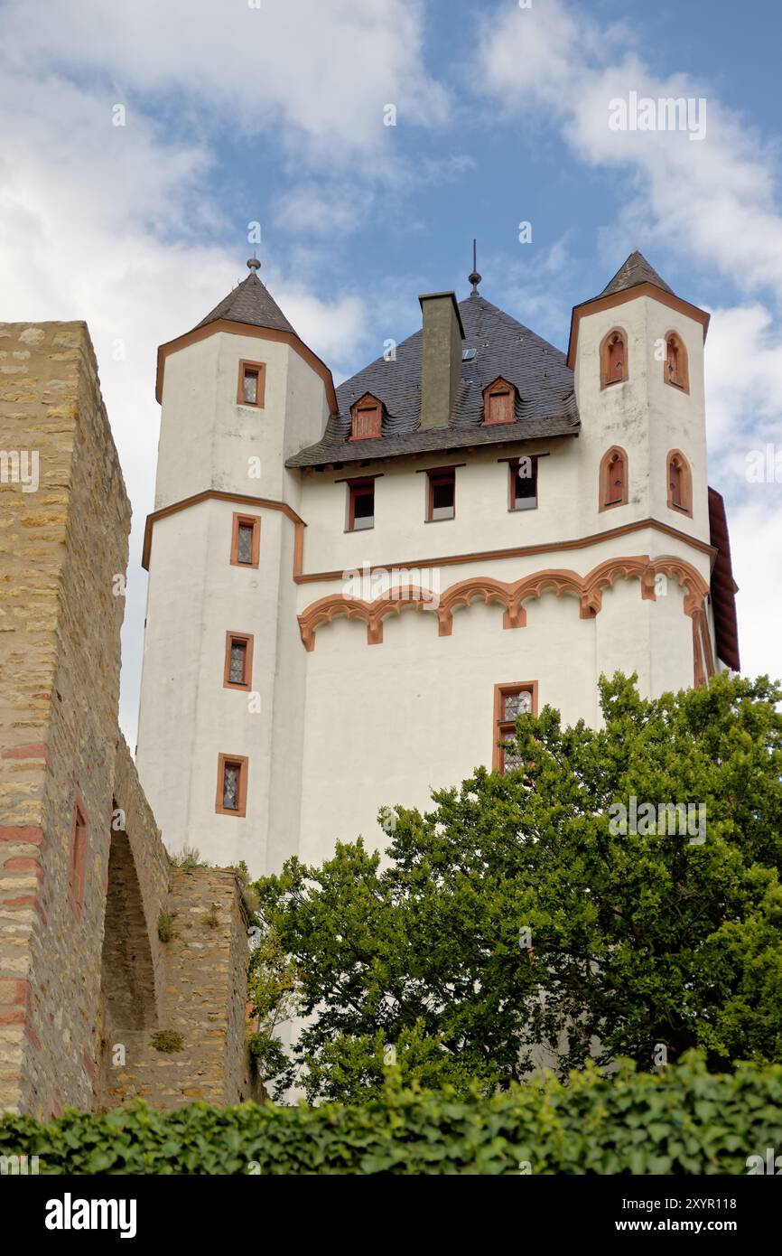 Inner courtyard with castle and towers hi-res stock photography and ...