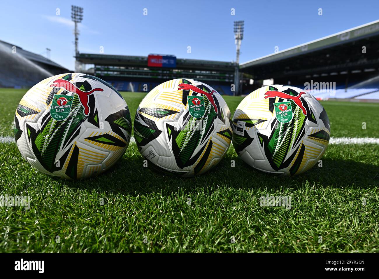 LONDON, ENGLAND - AUGUST 27: A general close up view of Puma official ...