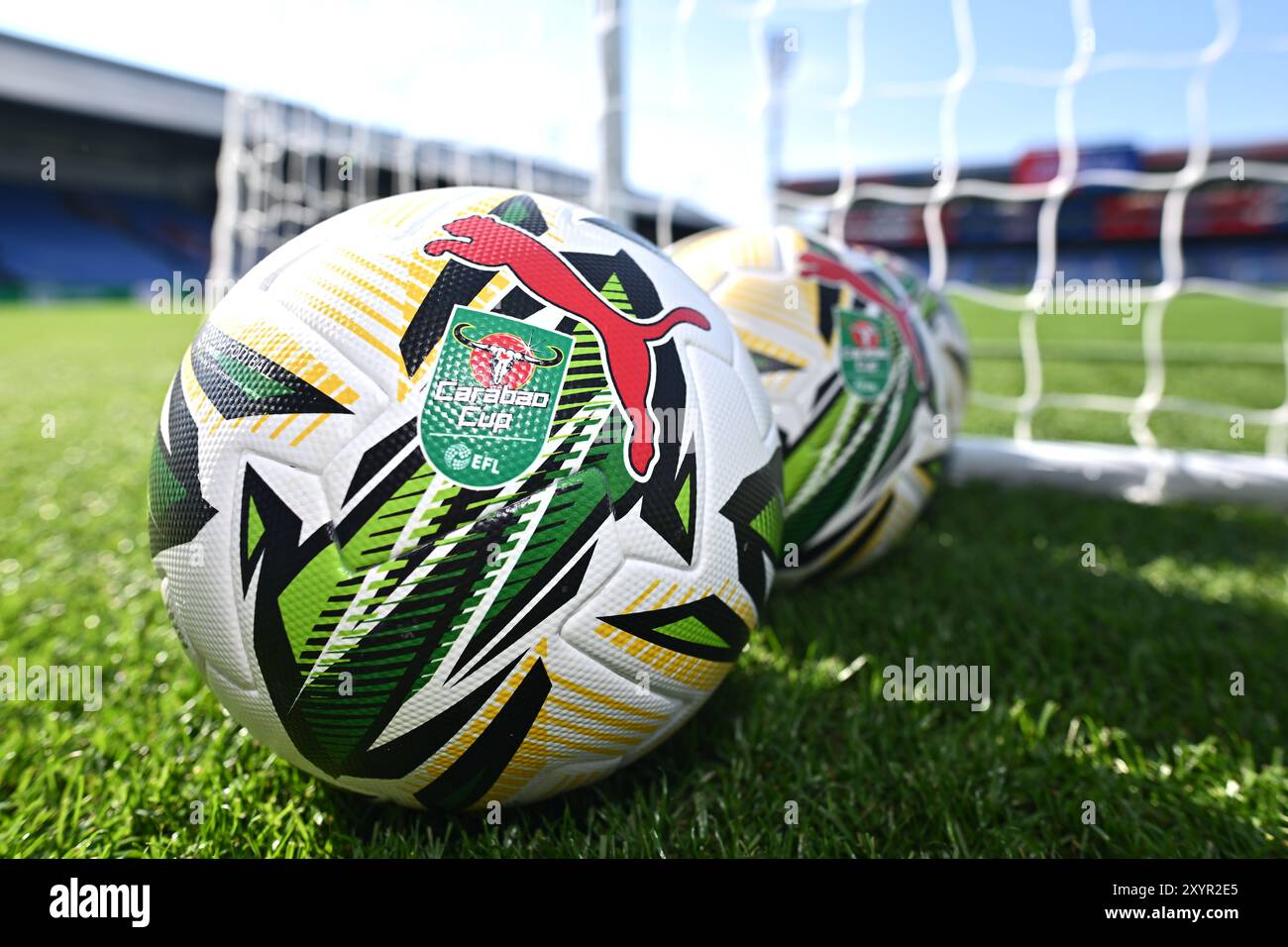 LONDON, ENGLAND - AUGUST 27: A general close up view of Puma official ...