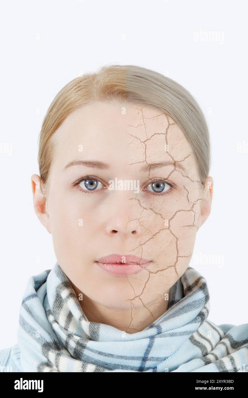 Crack cracked face hi-res stock photography and images - Alamy