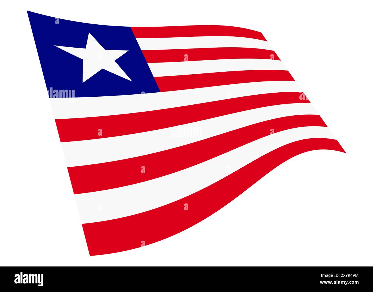 Liberia monrovia flag hi-res stock photography and images - Alamy