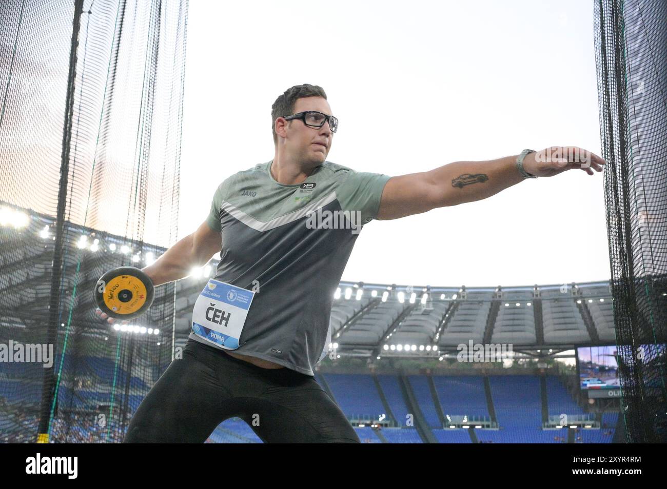Roma, Italia. 30th Aug, 2024. Kristjan CEH SLO Discus Throw Men during ...