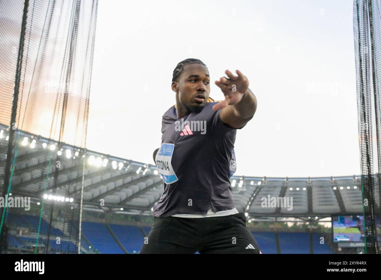 Roma, Italia. 30th Aug, 2024. Roje Stona JAM Discus Throw Men during ...