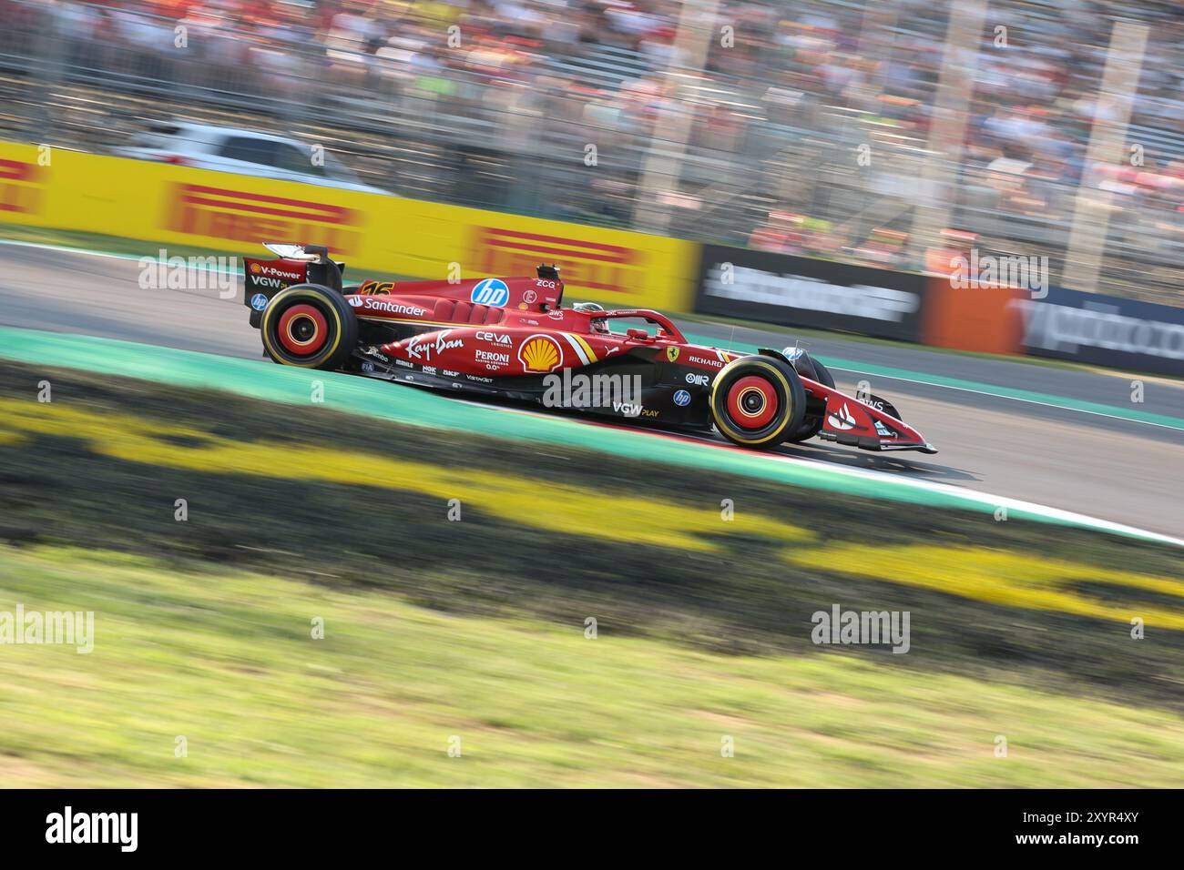 Monza- F1 Italy Grand Prix Formula 1 Monza FP 2 16 Charles Leclerc Team ...