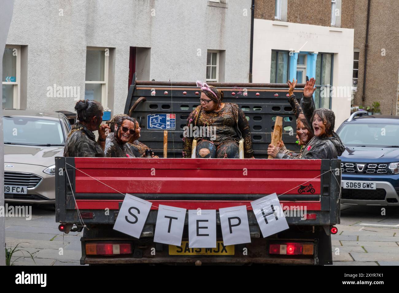 Blackening the bride hi-res stock photography and images - Alamy