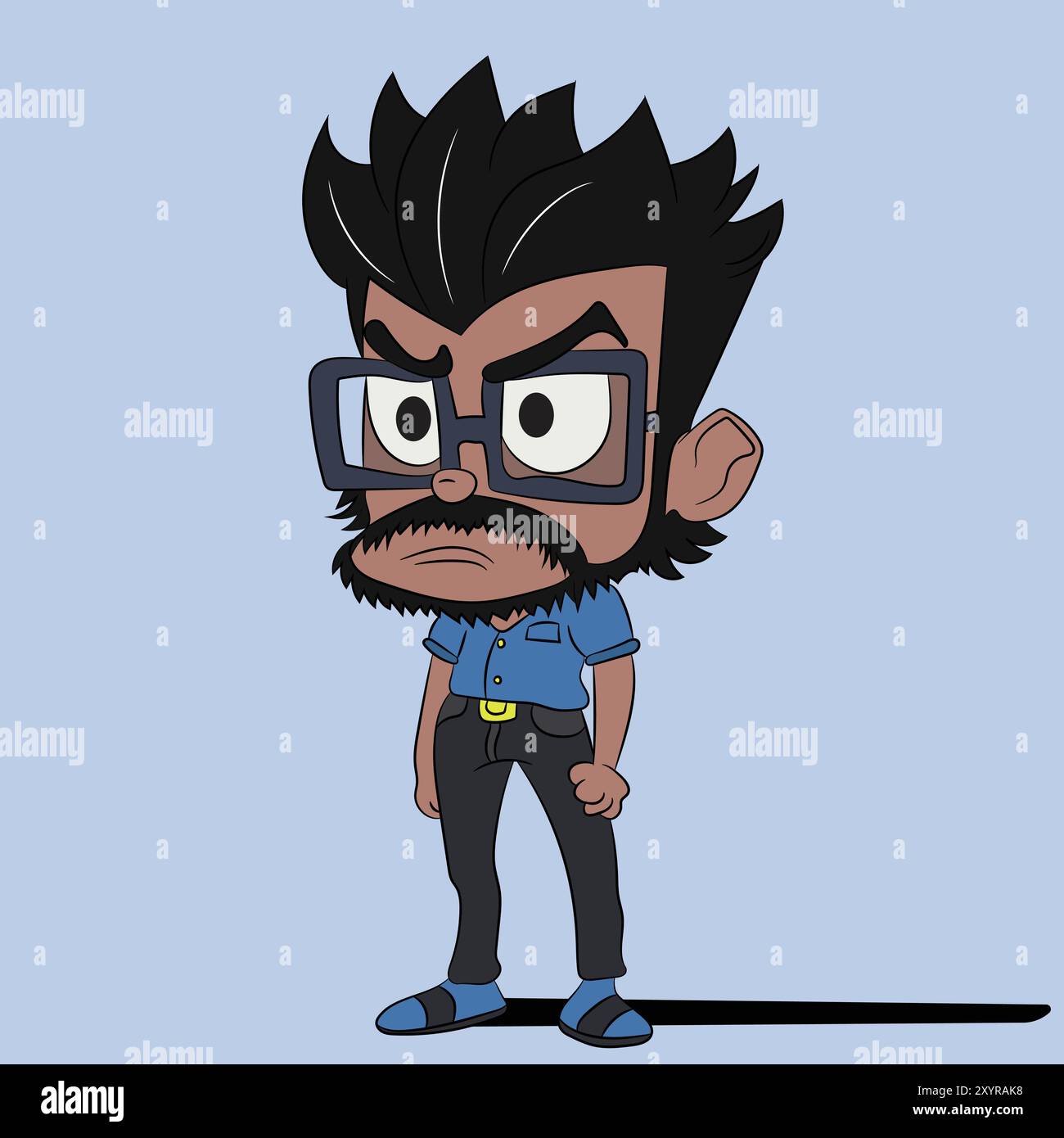 character face emotions angry Stock Vector Image & Art - Alamy