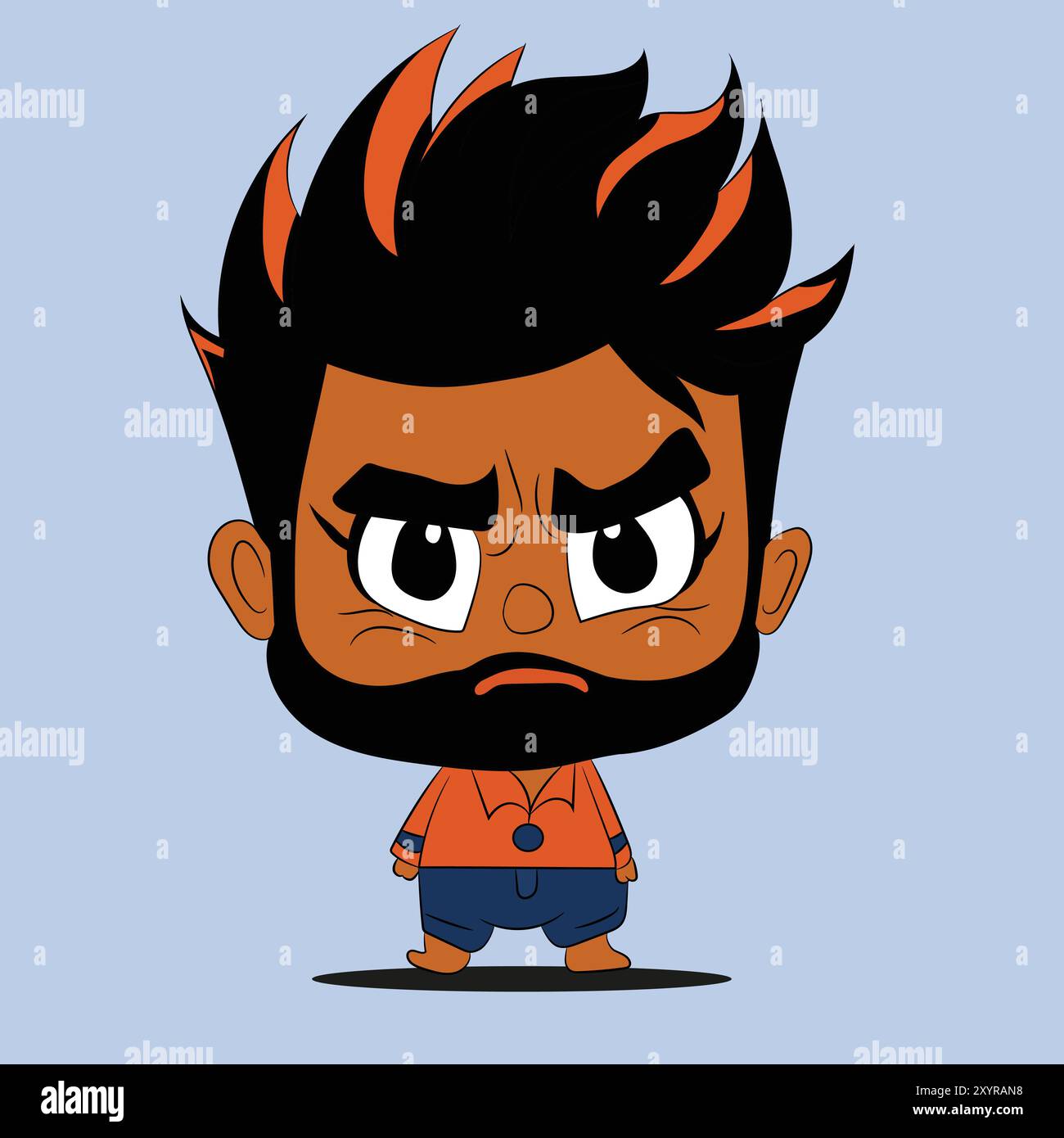 Cartoon emotions illustration hi-res stock photography and images - Alamy