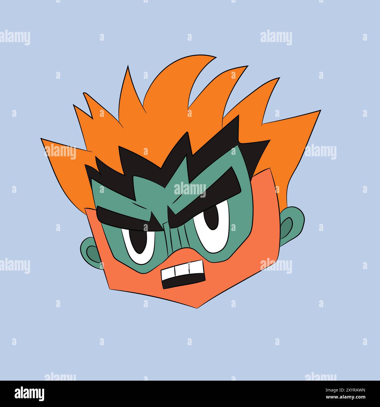 Cartoon emoji face reaction animation hi-res stock photography and ...