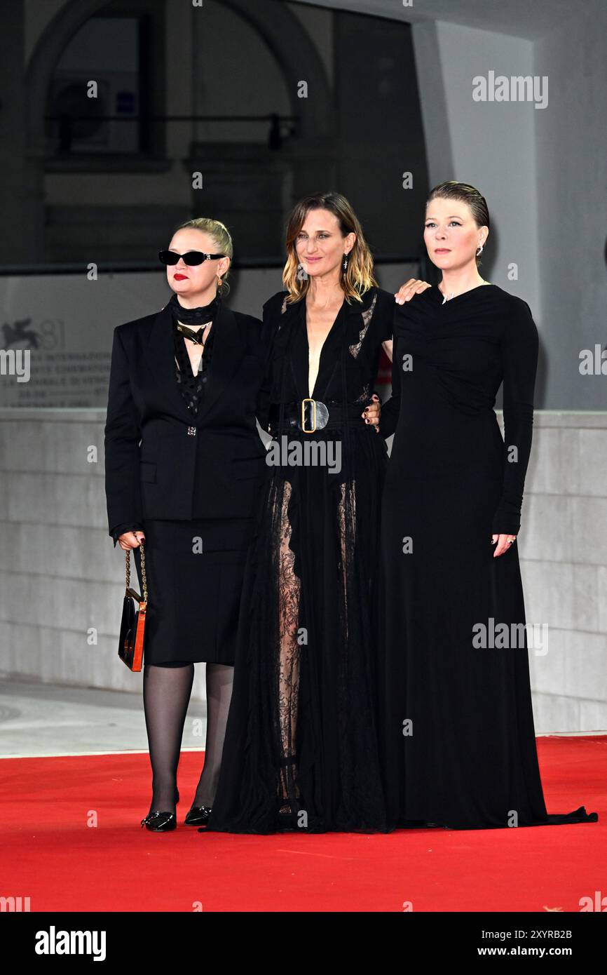 Venice, 81st Venice Film Festival 2024 - red carpet film Three Friends ...