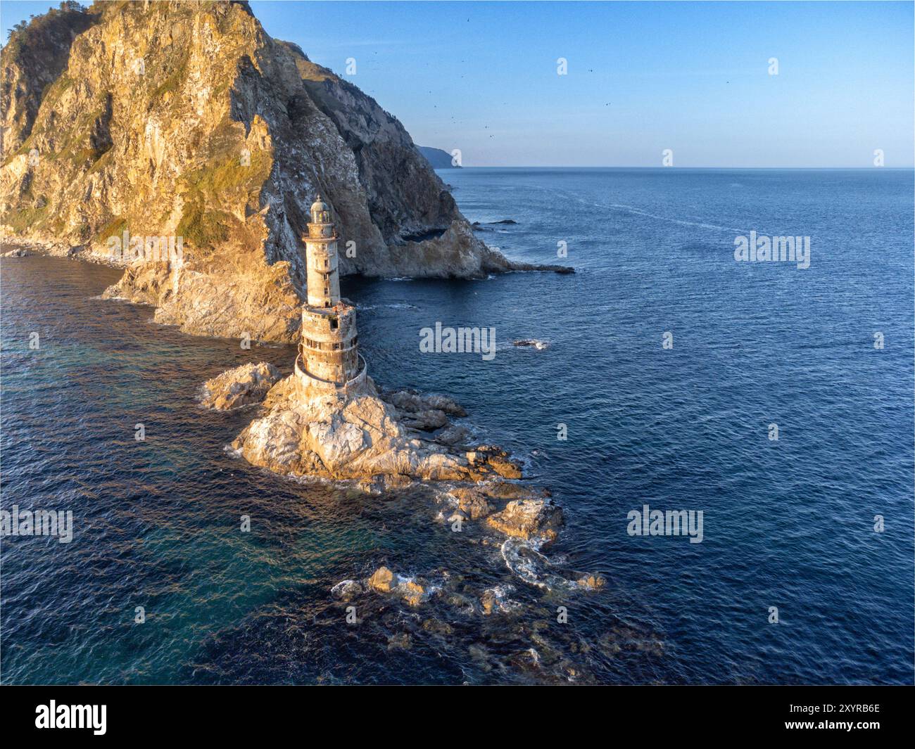Aniva lighthouse sakhalin island hi-res stock photography and images ...