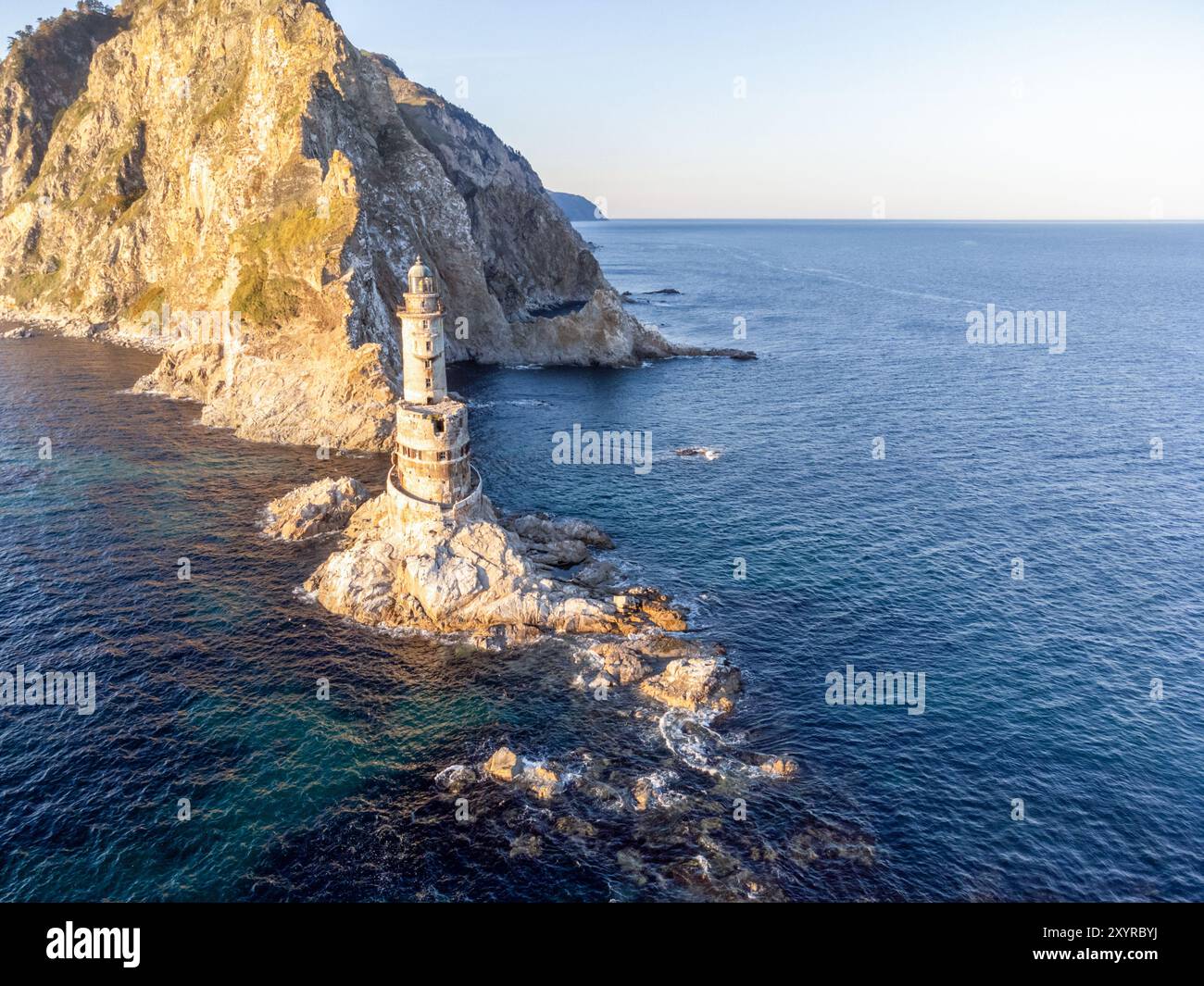 Aniva lighthouse sakhalin island hi-res stock photography and images - Alamy