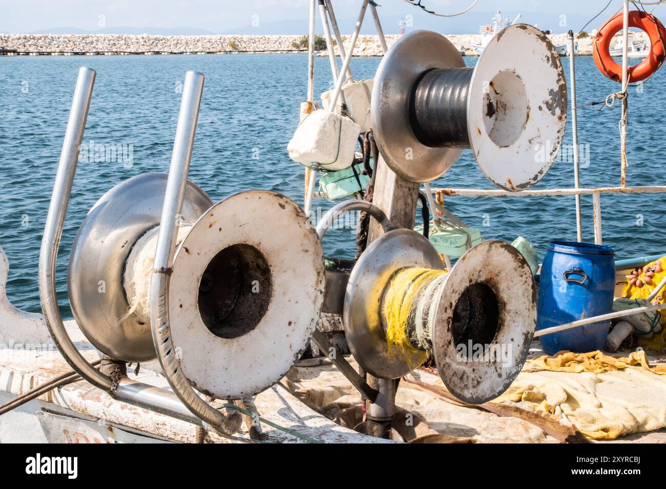 Winch drum hi-res stock photography and images - Alamy