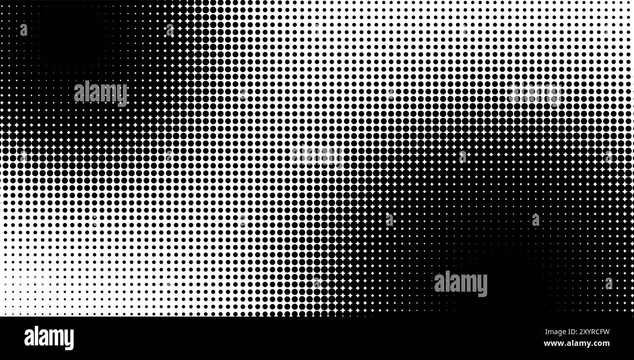 halftone pattern. Halftone dots background. Vector illustration Stock ...