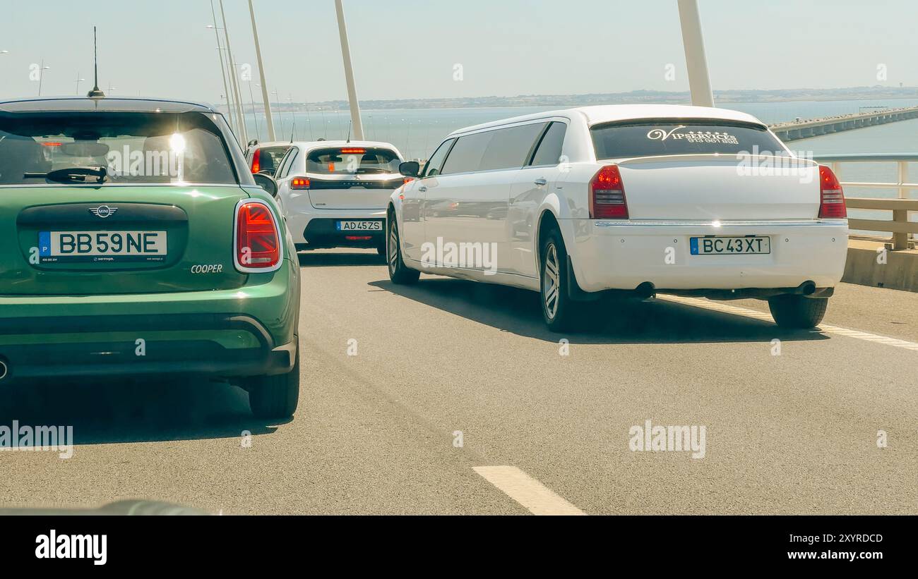 Scenic highway drive on lisbon hi-res stock photography and images - Alamy