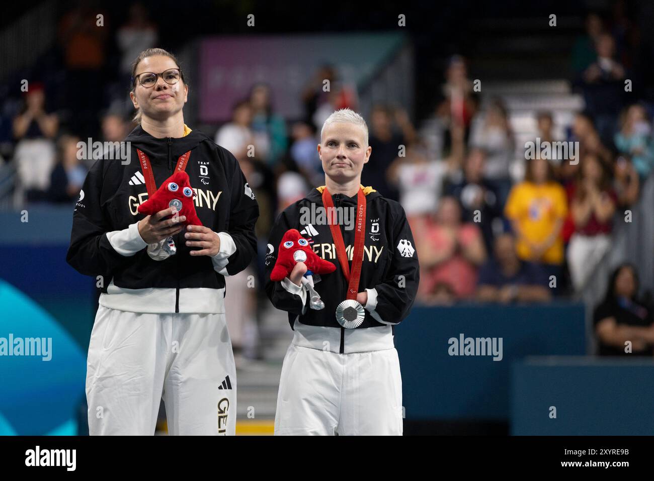 PARIS, FRANCE - AUGUST 30: Stephanie GREBE (GER) startclass WK6 and ...