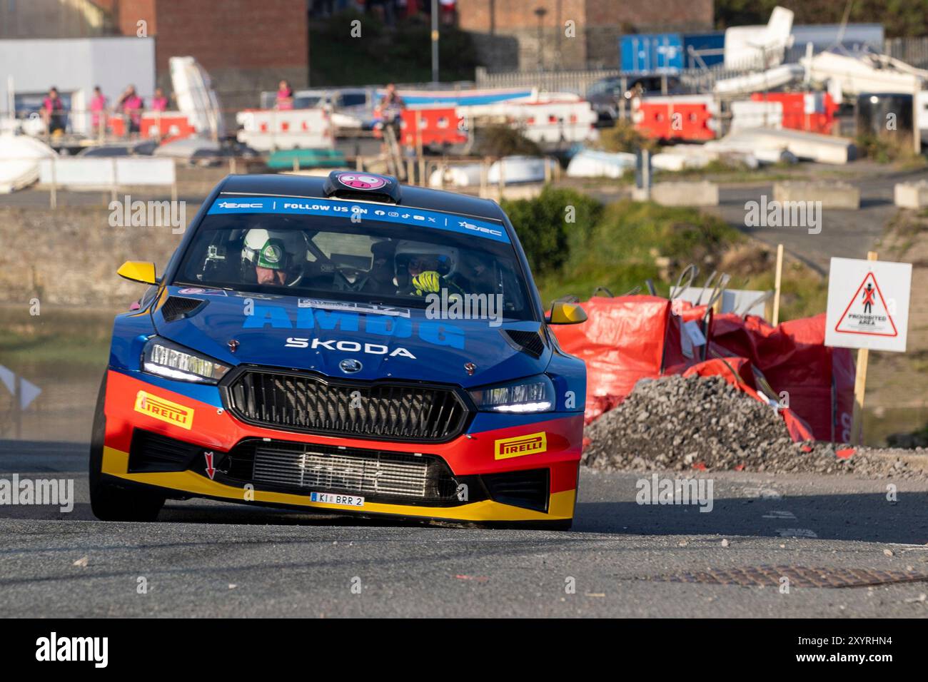 30th August 2024; Aberystwyth, Dyfed, Wales; 2024 FIA European Rally ...