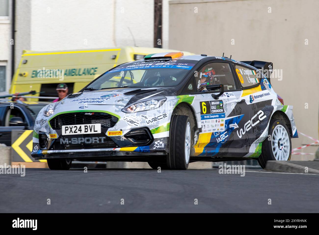 30th August 2024; Aberystwyth, Dyfed, Wales; 2024 FIA European Rally ...