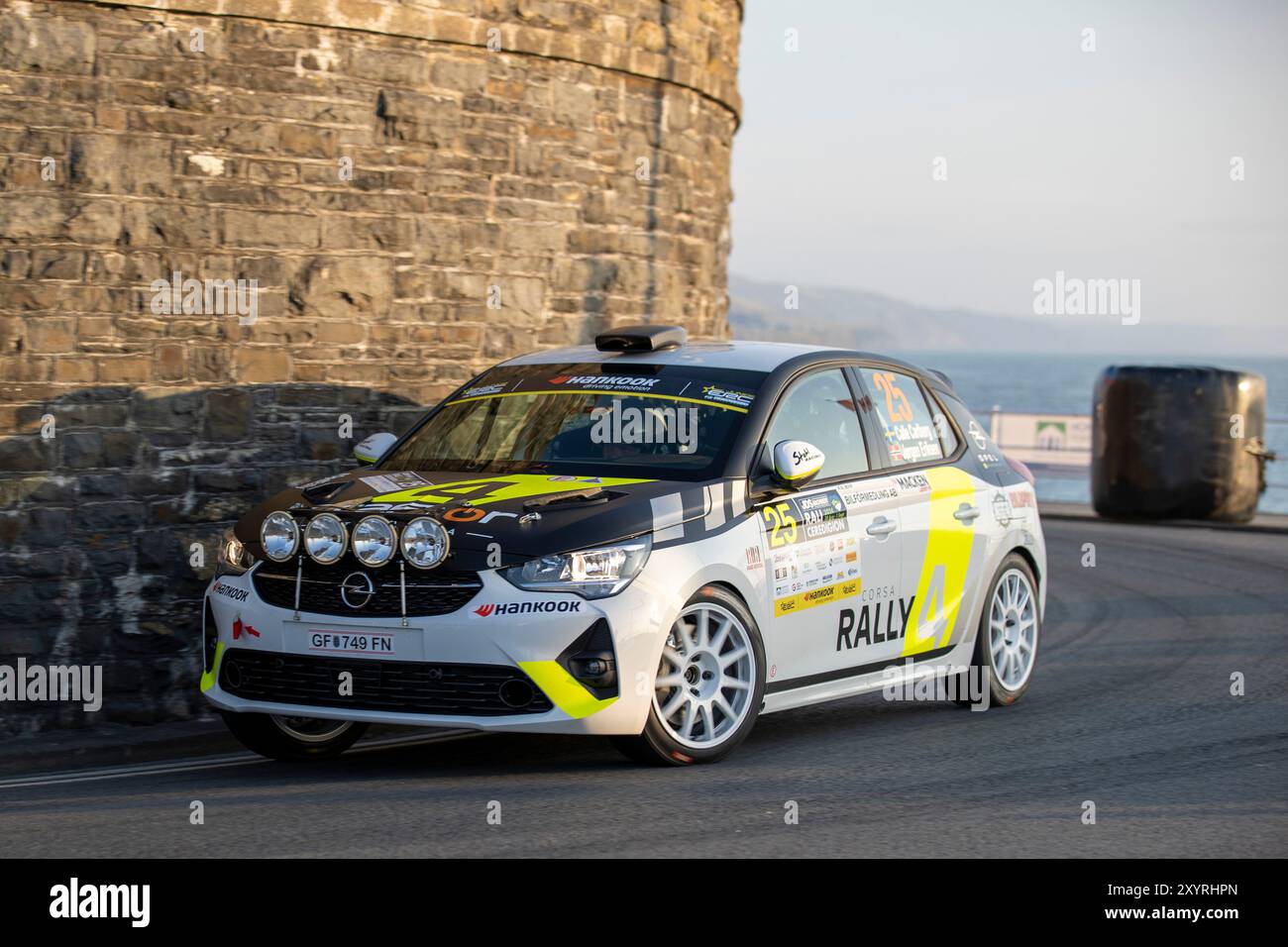 Aberystwyth, Dyfed, UK. 30th Aug, 2024. 2024 FIA European Rally ...