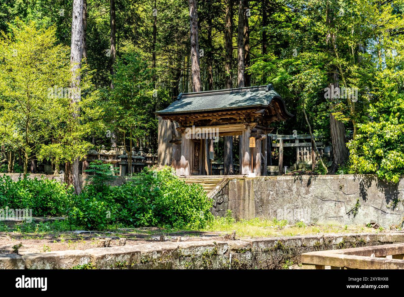 Gesshoji Temple, also called The temple of Moonlight, family temple of ...