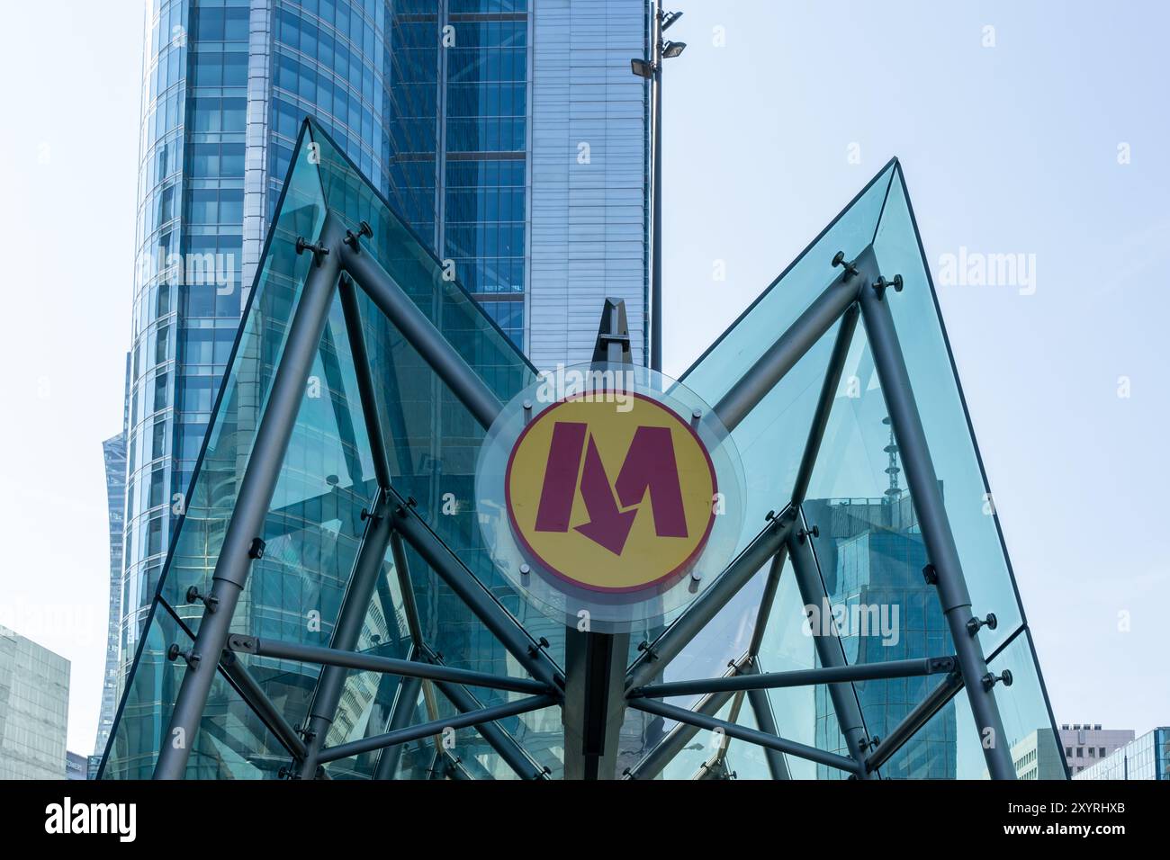 Warsaw metro hi-res stock photography and images - Alamy