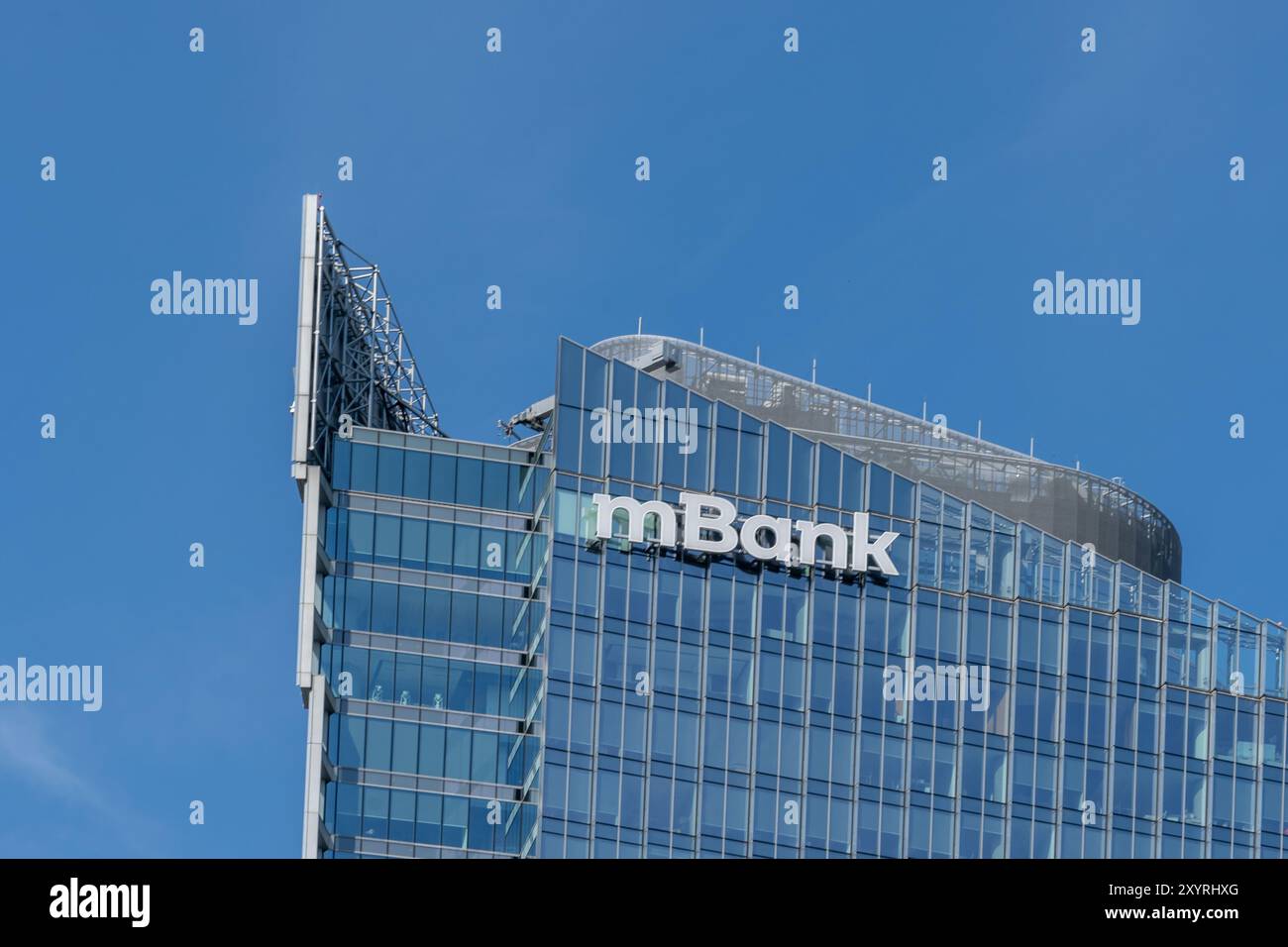mBank headquarters in Warsaw, Poland Stock Photo - Alamy