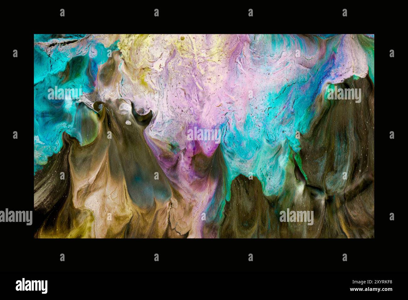 Turquoise digital pattern hi-res stock photography and images - Alamy