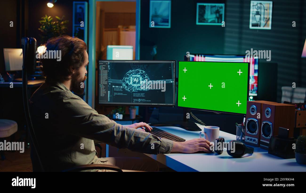 AI becoming sentient, talking with programmer, asking existential ...