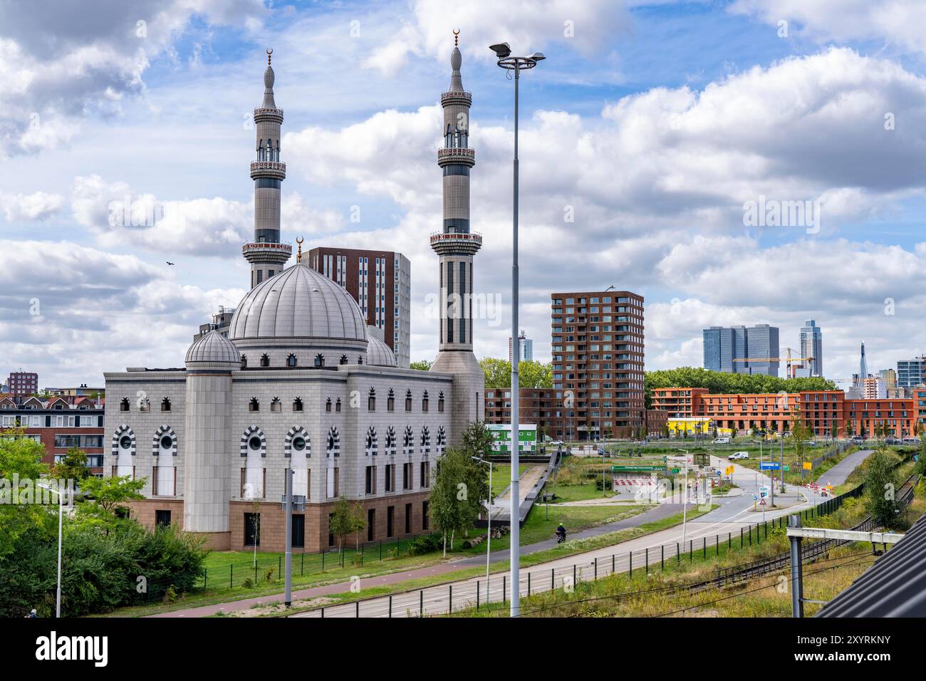 Essalam Mosque in the Feijenoord district of Rotterdam is the largest ...