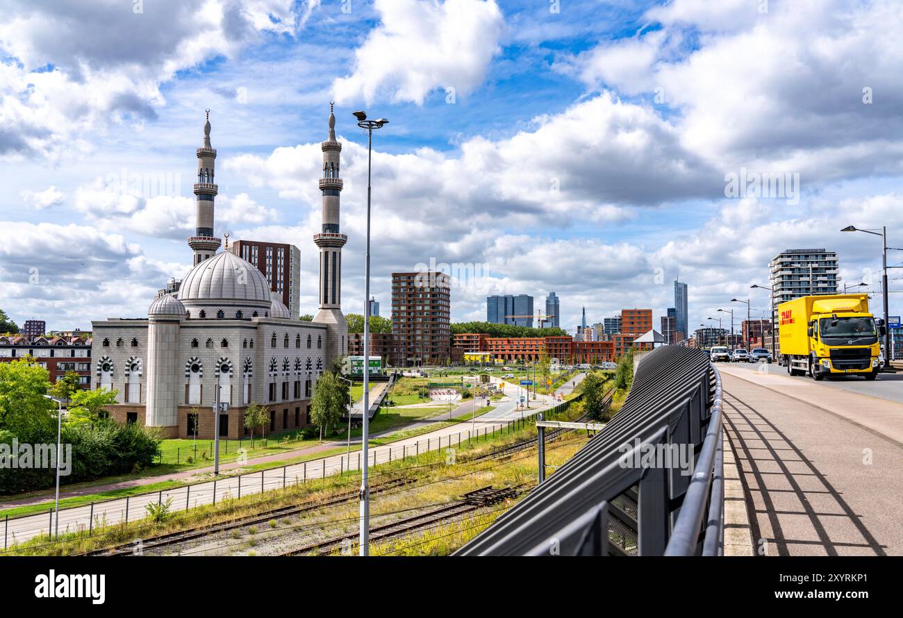 Essalam Mosque in the Feijenoord district of Rotterdam is the largest ...