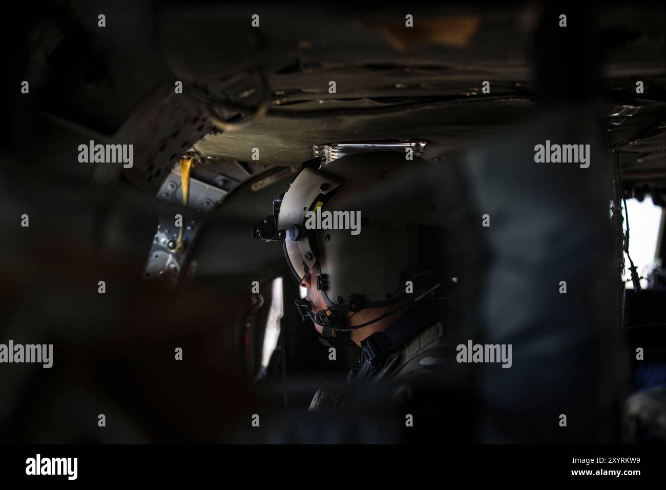 Paratroopers assigned to the 82nd Combat Aviation Brigade, 82nd ...