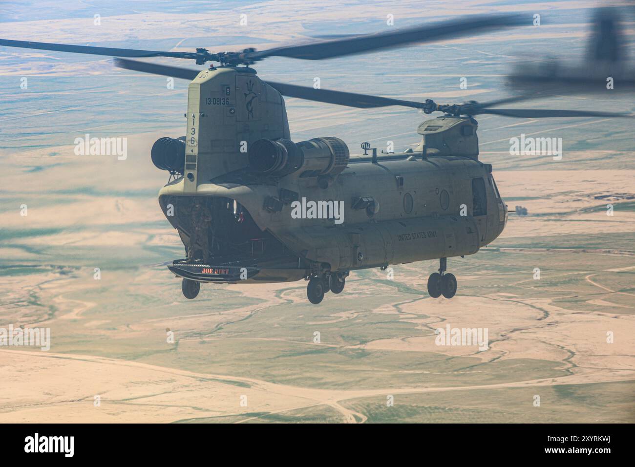 Paratroopers assigned to the 82nd Combat Aviation Brigade, 82nd ...