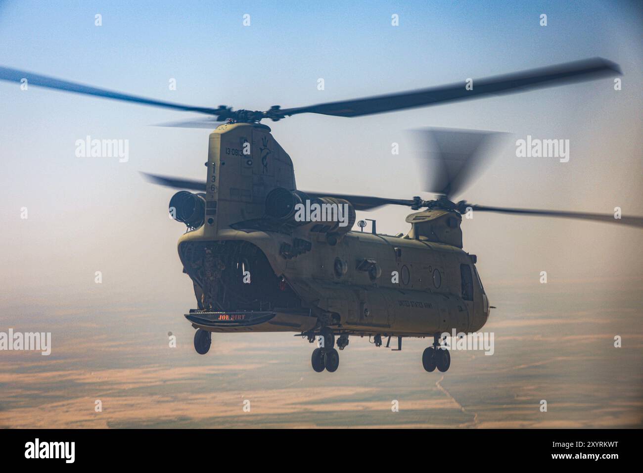 Paratroopers assigned to the 82nd Combat Aviation Brigade, 82nd ...