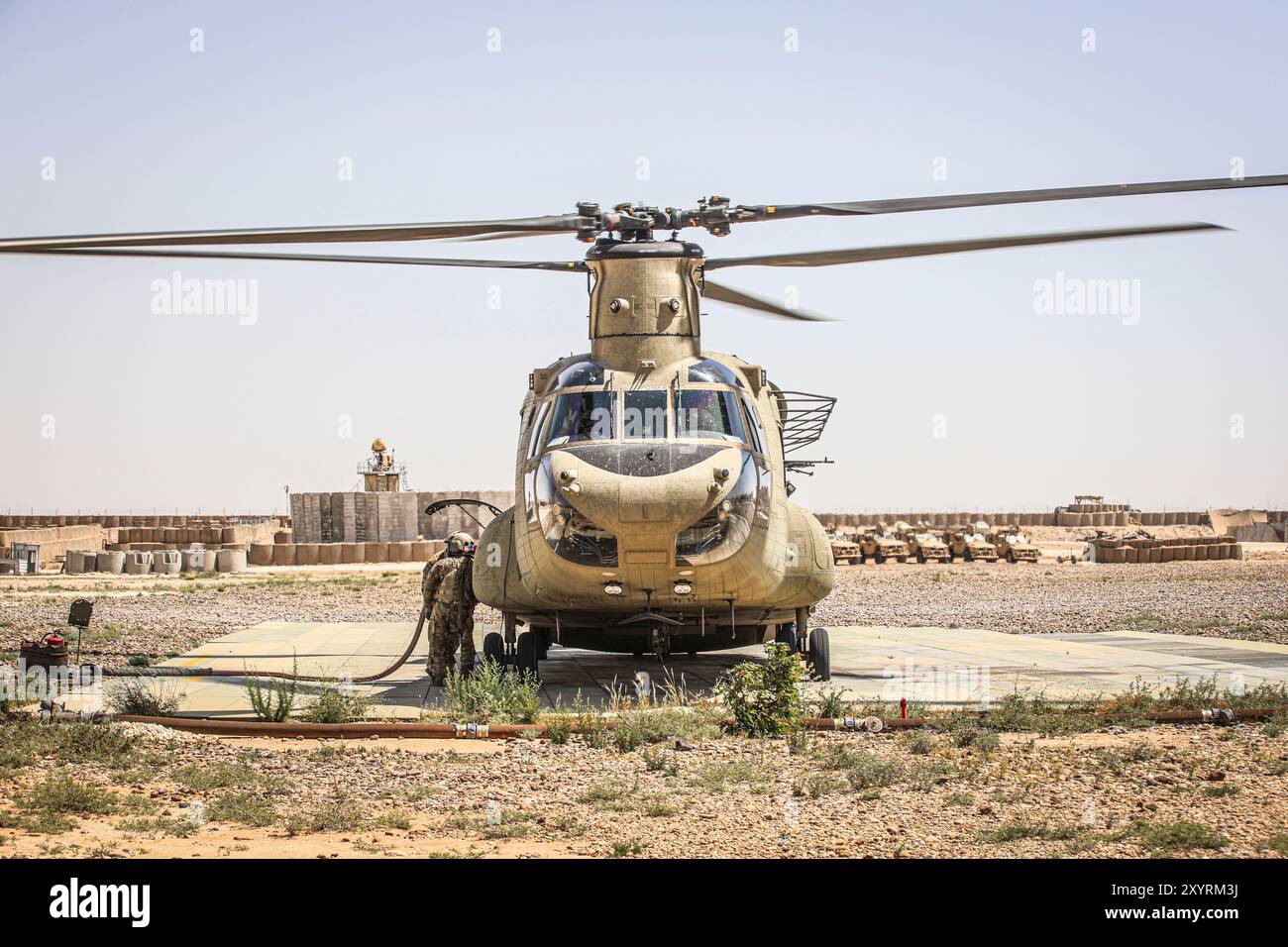 Paratroopers assigned to the 82nd Combat Aviation Brigade, 82nd ...