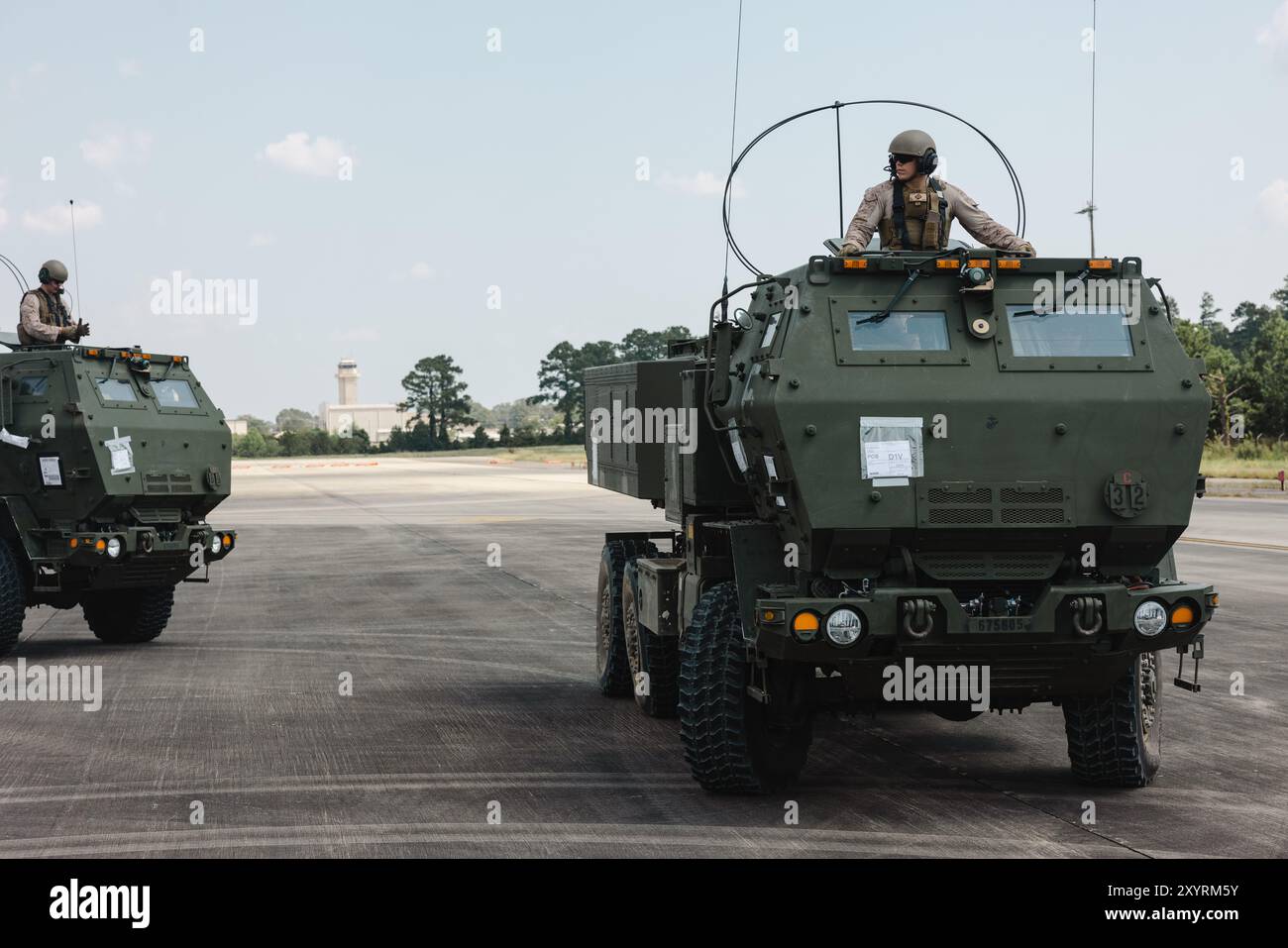 U.S. Marine Corps Cpl. Ben Lemp, a launcher chief with Hotel Battery ...