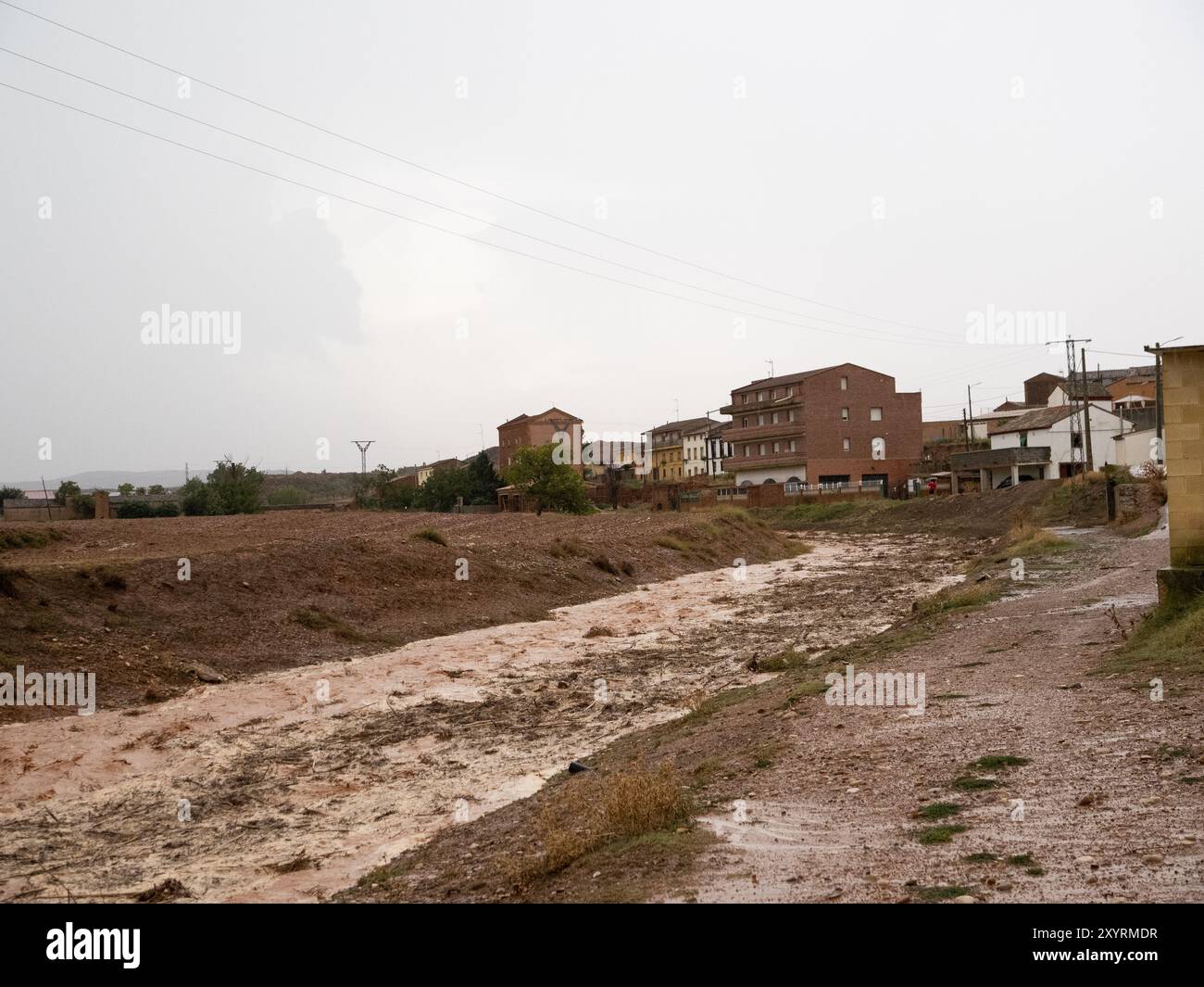 Cetina, Spain. 30th August, 2024. 'San Lazaro' ravine in Cetina (Spain ...
