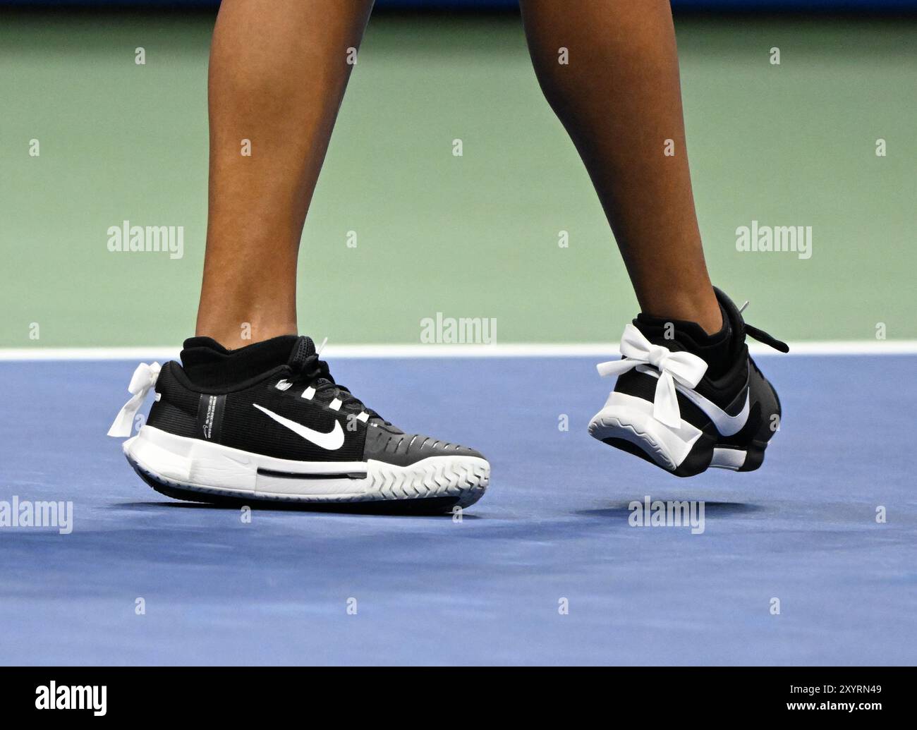 FLUSHING NY- AUGUST 29: Naomi Osaka Vs Karolina Muchova on Arthur Ashe ...