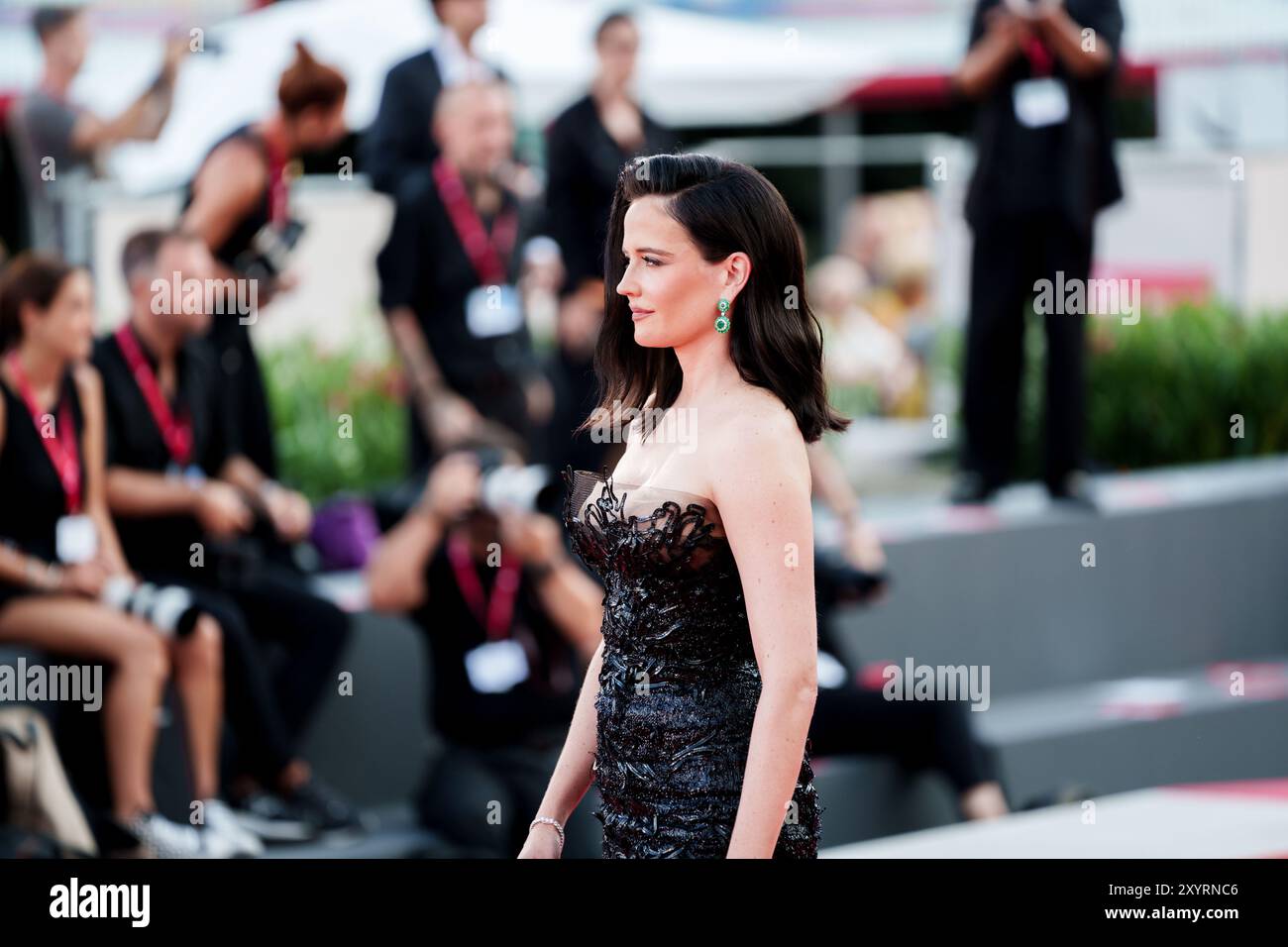 VENICE, ITALY - AUGUST 30 2024 -Eva Green attend the red carpet of ...