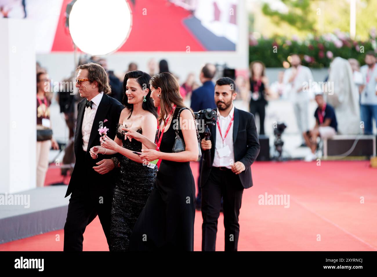 VENICE, ITALY - AUGUST 30 2024 -Eva Green attend the red carpet of ...