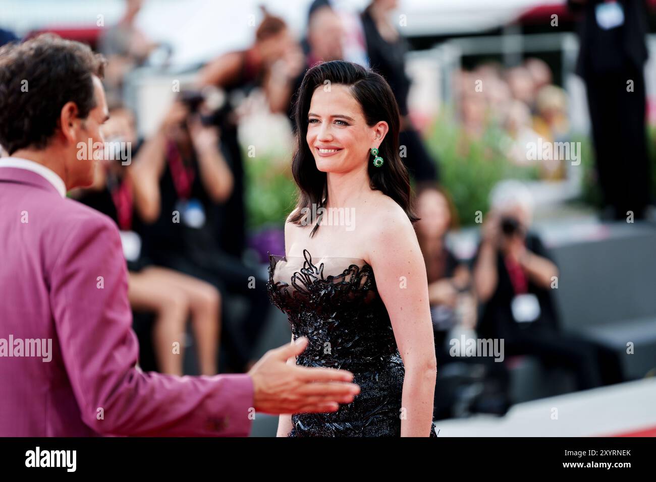 VENICE, ITALY - AUGUST 30 2024 -Eva Green attend the red carpet of ...