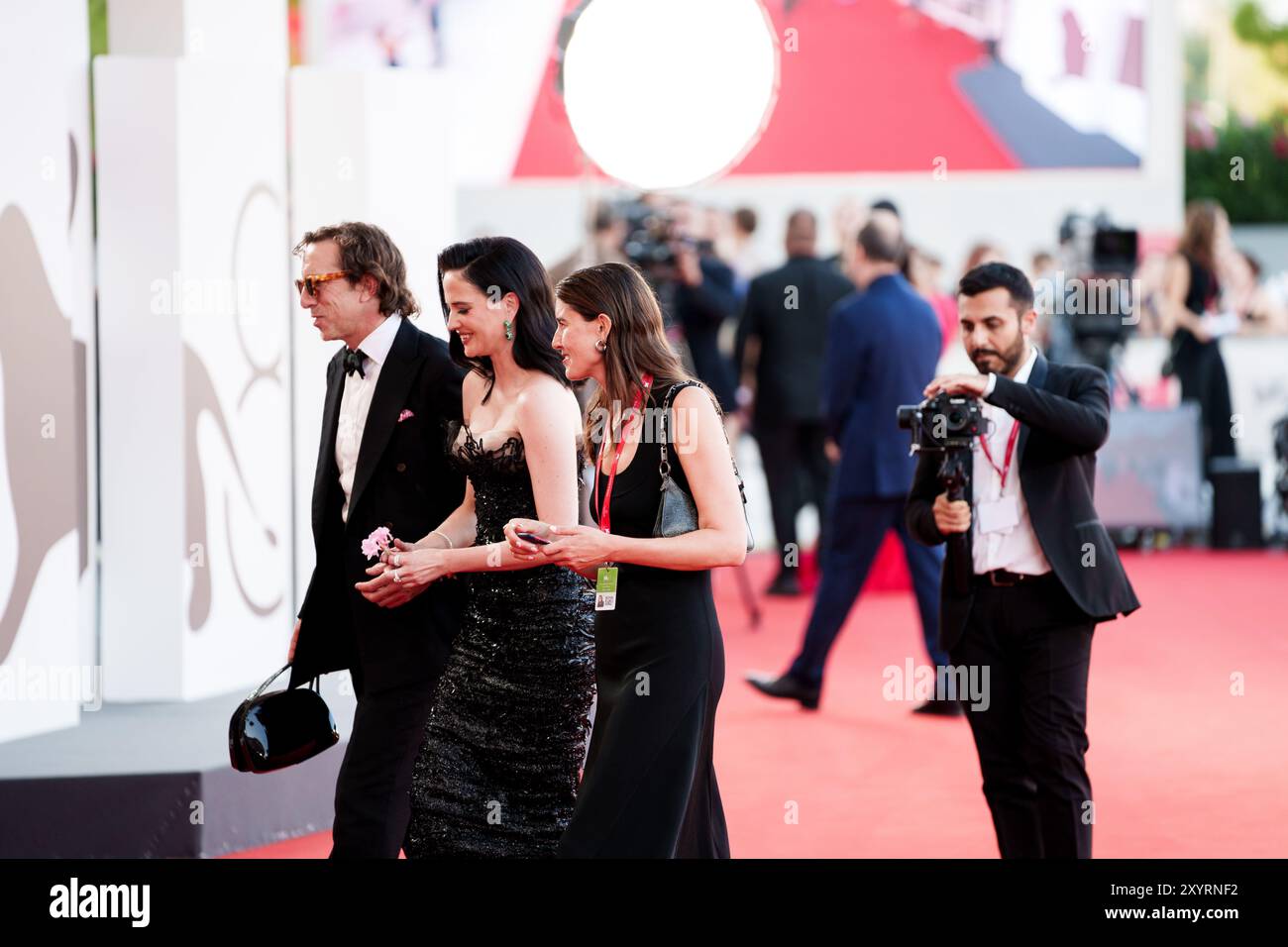 VENICE, ITALY - AUGUST 30 2024 -Eva Green attend the red carpet of ...