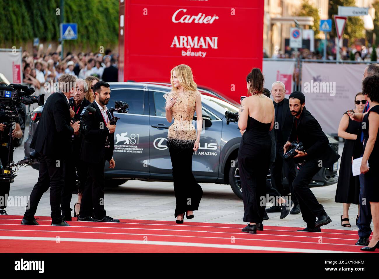 VENICE, ITALY - AUGUST 30 2024 - Nicole Kidman attend the red carpet of ...