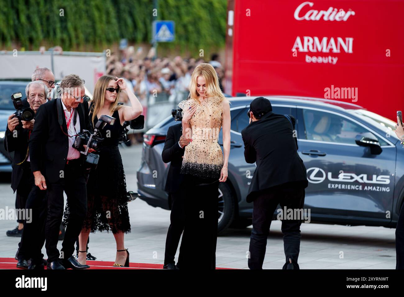 VENICE, ITALY - AUGUST 30 2024 - Nicole Kidman attend the red carpet of ...