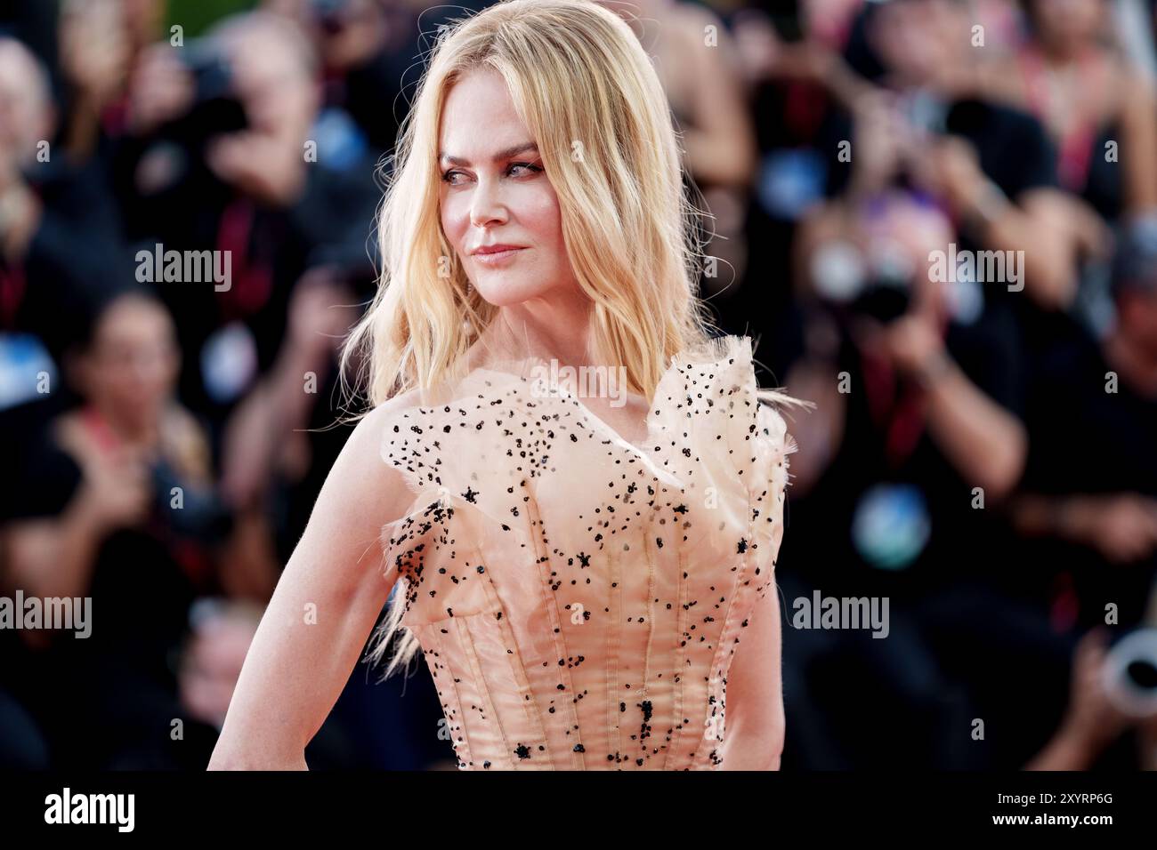 VENICE, ITALY - AUGUST 30 2024 - Nicole Kidman attend the red carpet of ...