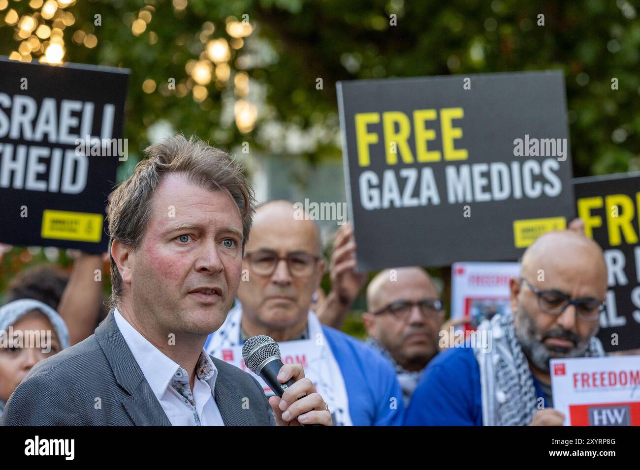 Mass solidarity protest for detained Palestinian medics to take place ...